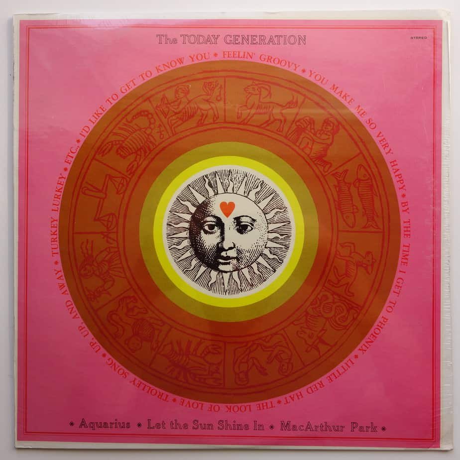 TODAY GENERATION - INTO THE SEVENTIES - Hippedelic Records