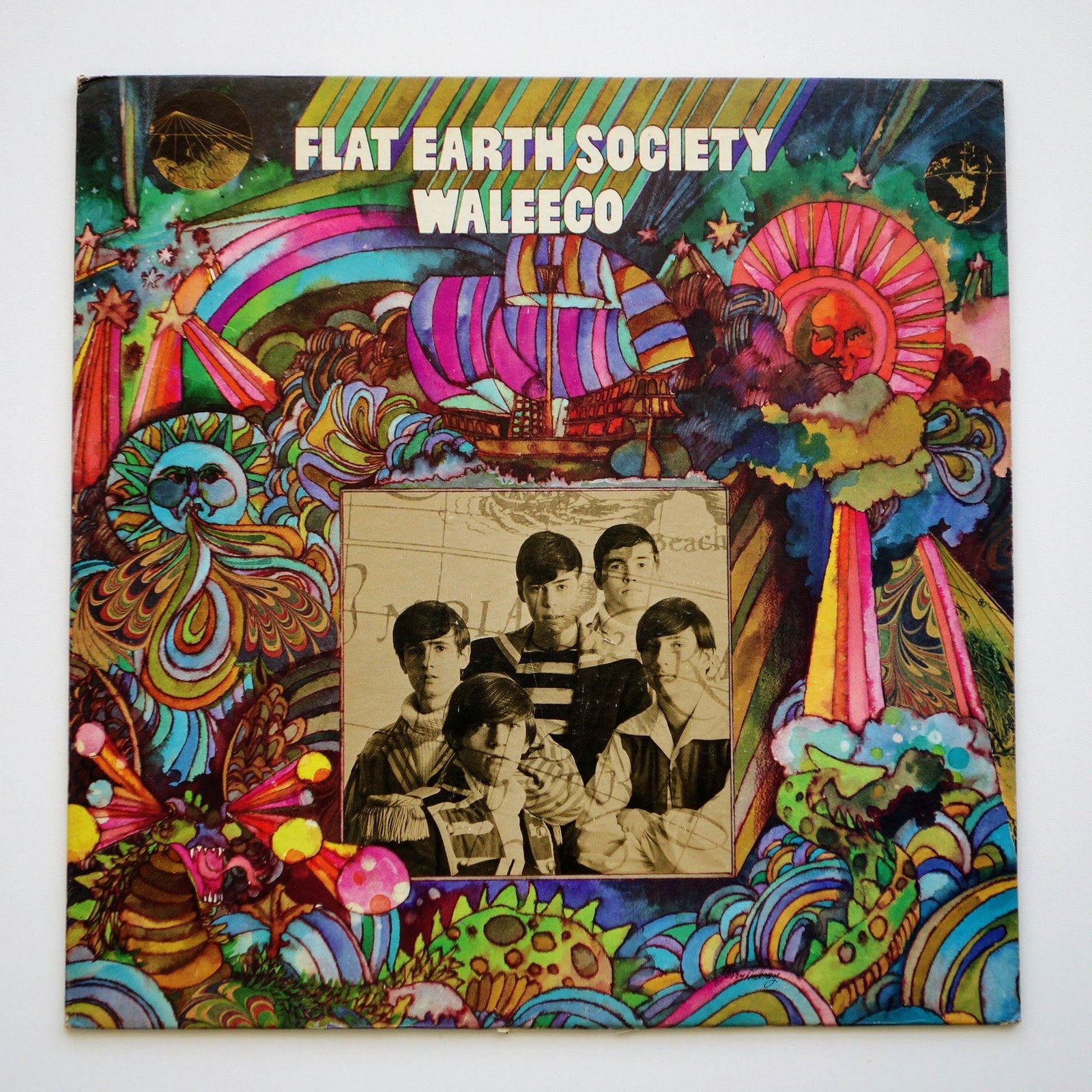 Flat Earth Society - Waleeco - Hippedelic Records