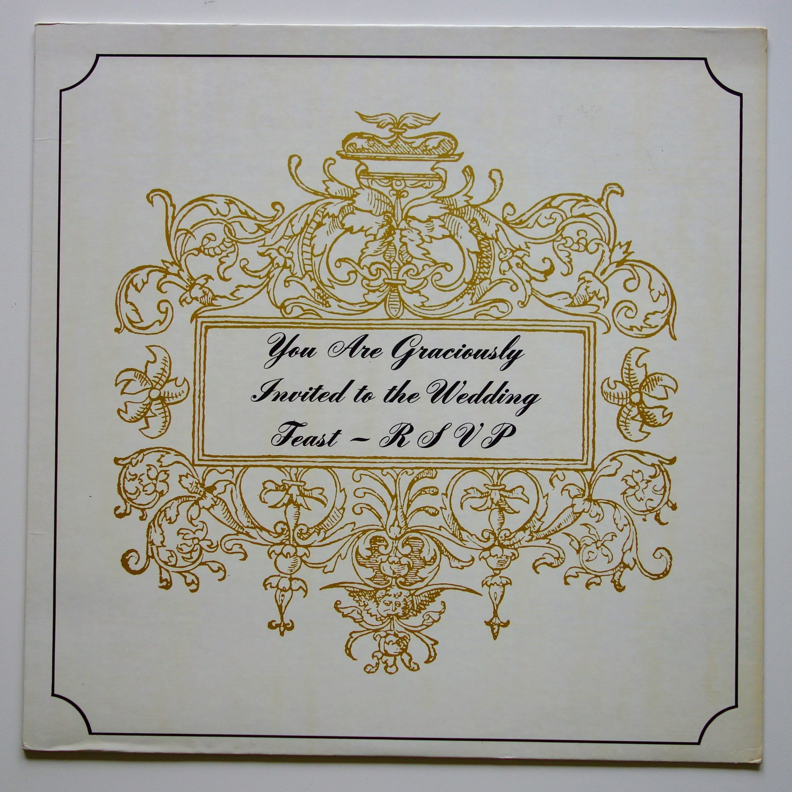 Reynolds, Kenny - You Are Graciously Invited To The Wedding Feast ...