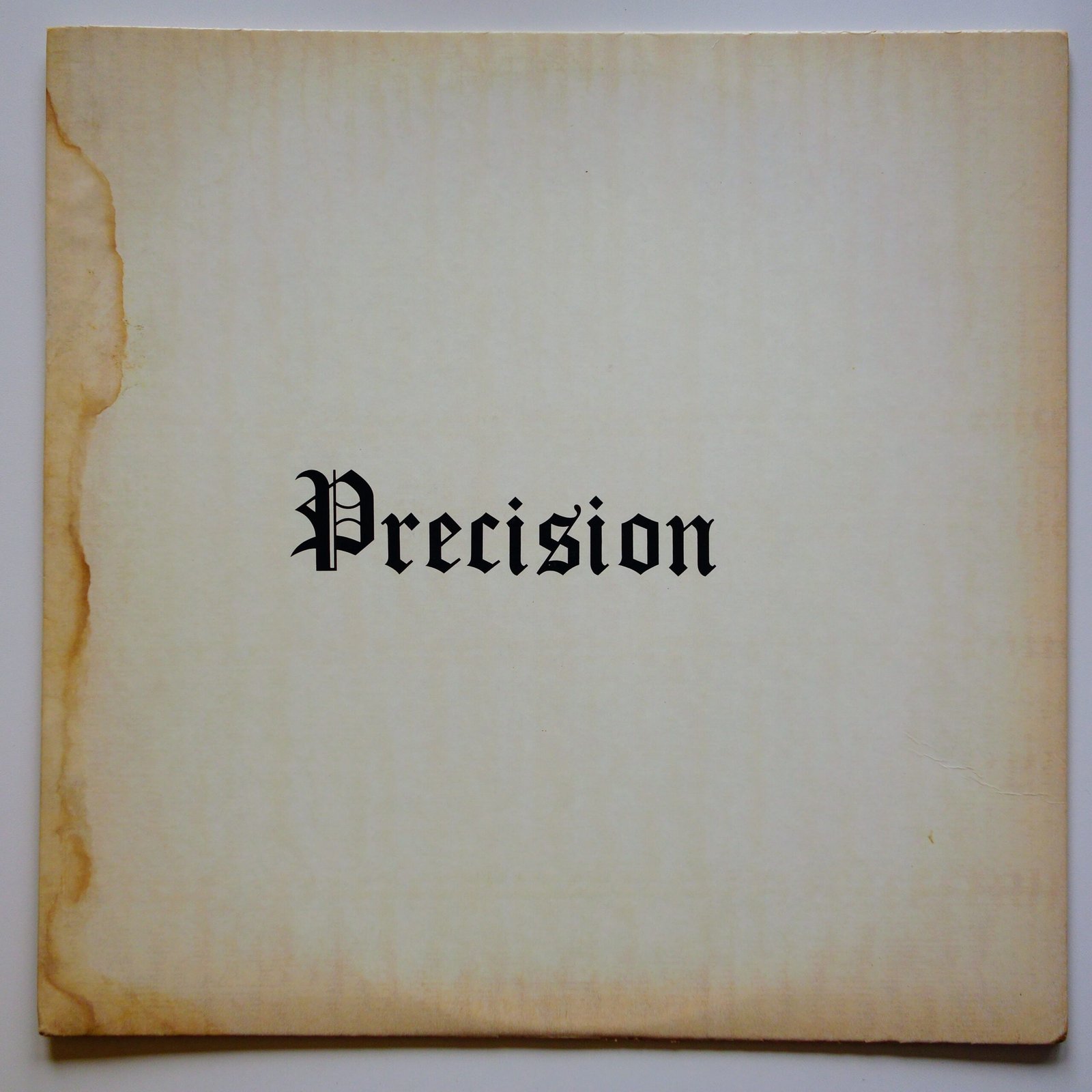 Precision - Same - Hippedelic Records